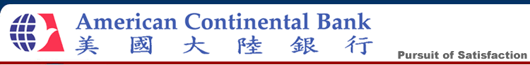 American Continental Bank eStatements